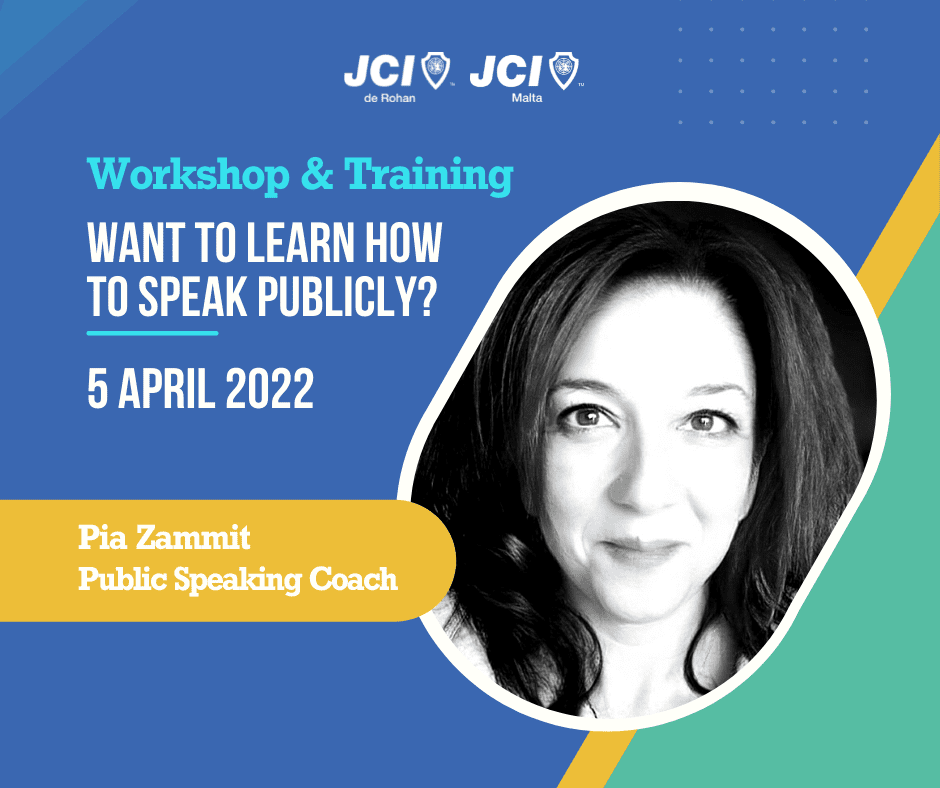 National Public Speaking Competition - Workshop & Training | JCI Malta